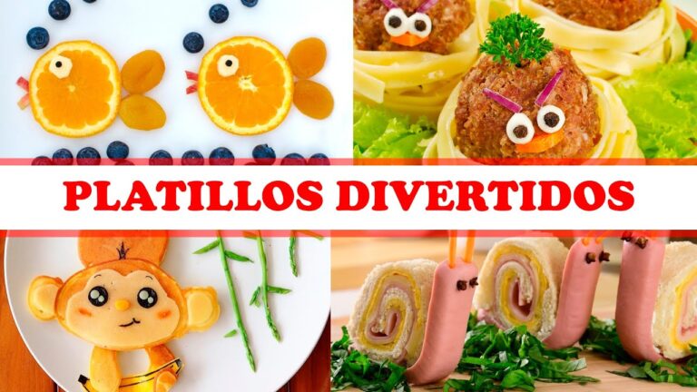 Comida Divertida para Niños: Ideas Creativas y Deliciosas | Actualizado ...