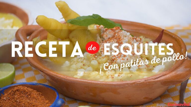Deliciosos esquites con patitas de pollo: una receta irresistible ...