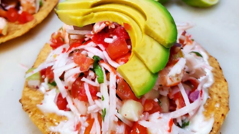 Deliciosas Tostadas de Camarón con Jaiba | Actualizado mayo 2026