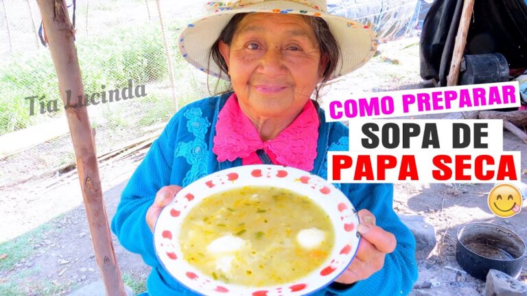 Deliciosa receta de sopa de papa seca: paso a paso | Actualizado ...