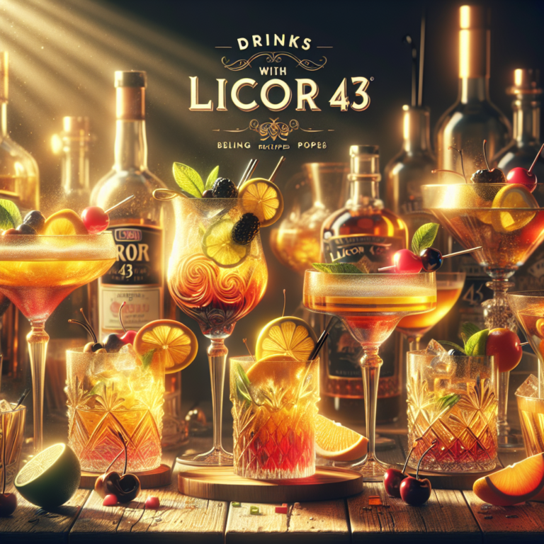Deliciosas Bebidas con Licor 43: 5 Recetas Irresistibles para ...