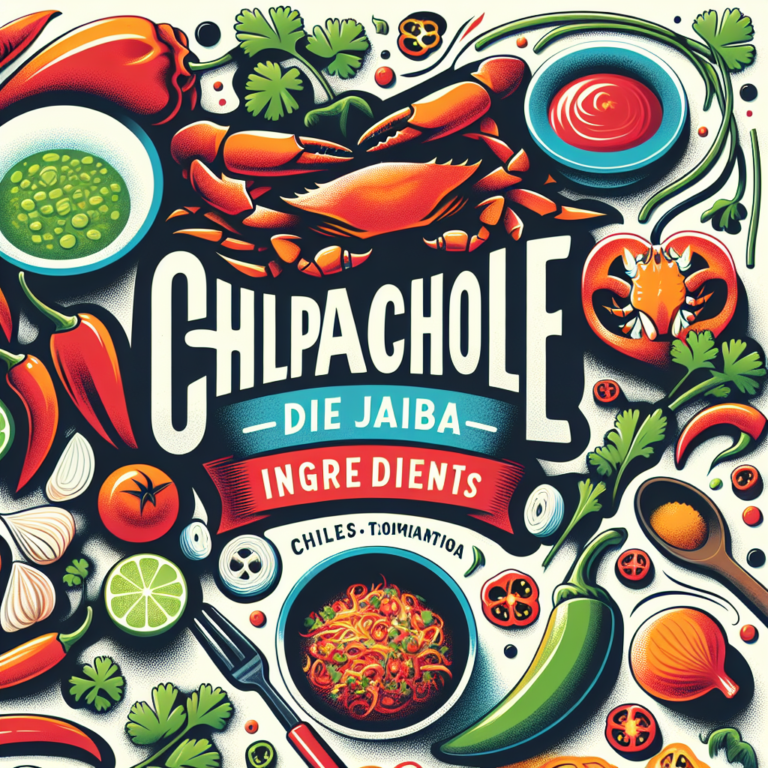 Chilpachole de Jaiba: Ingredientes Clave para Preparar este Delicioso ...