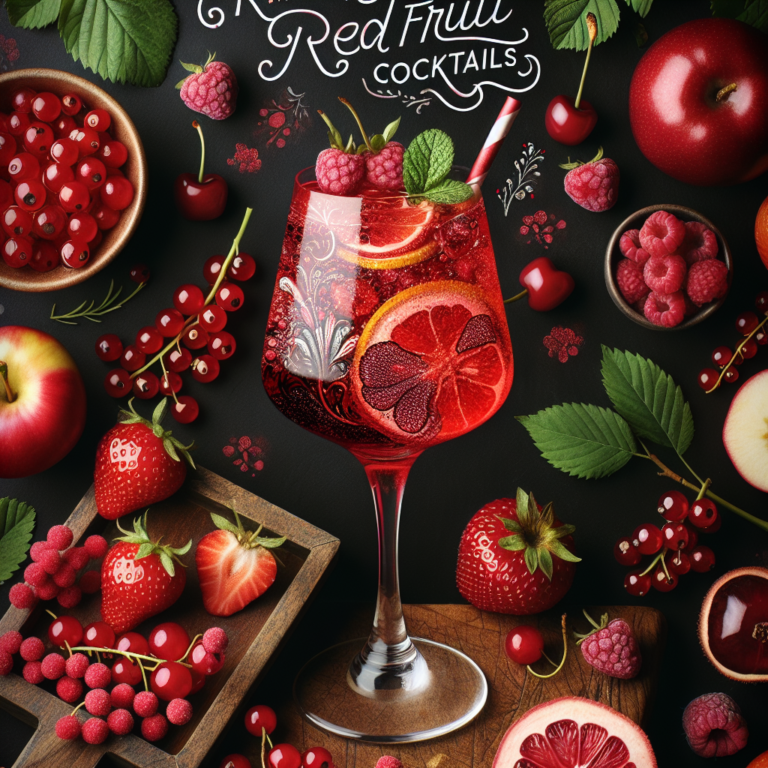 Delicioso Cóctel de Frutos Rojos: Receta Fácil y Refrescante para Tu ...