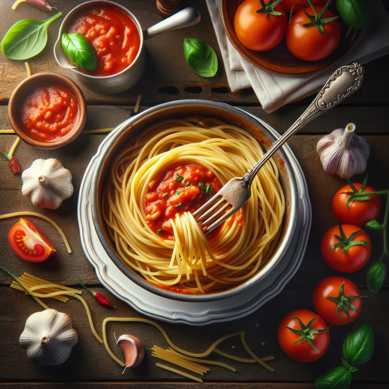 Cómo Hacer Spaghetti con Puré de Tomate: Receta Fácil y Deliciosa ...