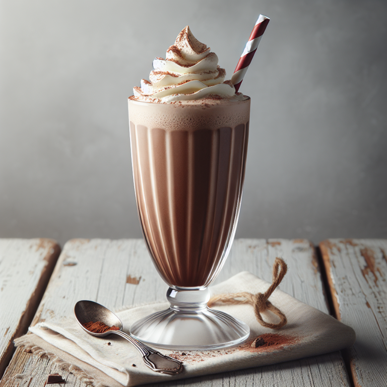 Deliciosa Malteada de Chocolate: Receta Fácil y Rápida para Disfrutar ...