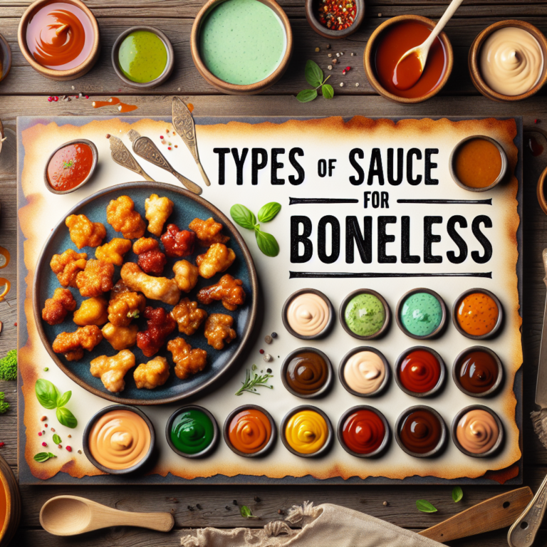 Descubre los Mejores Tipos de Salsa para Boneless: Recetas ...