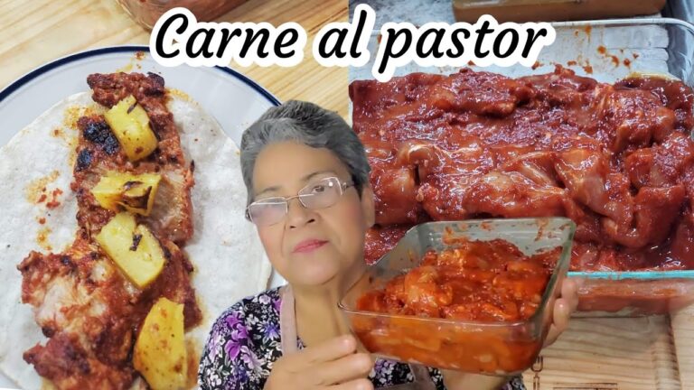 Receta Deliciosa: Tacos al Pastor con Carne de Puerco | ¡Fácil y ...