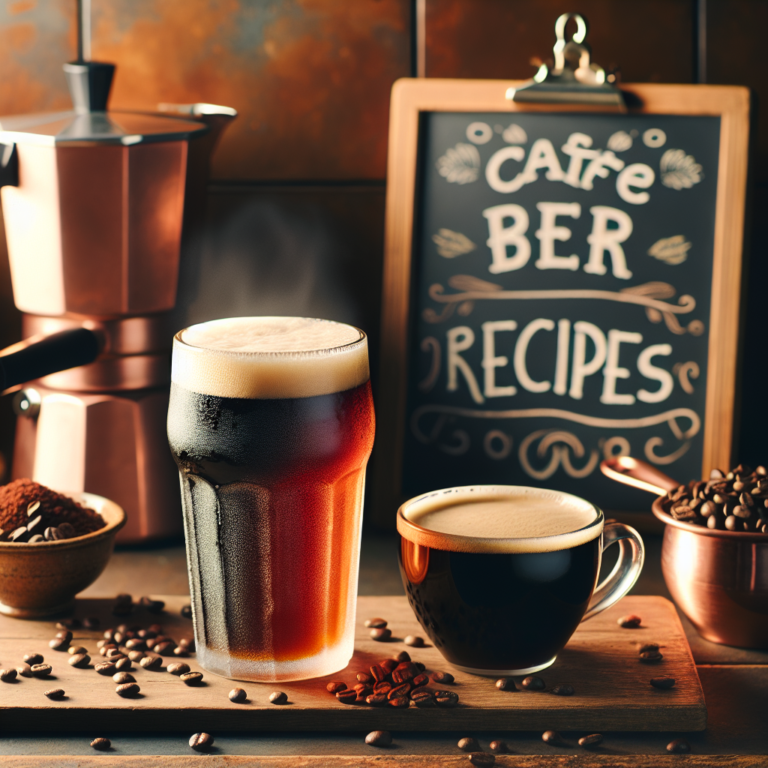 Deliciosa Receta de Cerveza Café: Cómo Hacer la Bebida Perfecta para ...