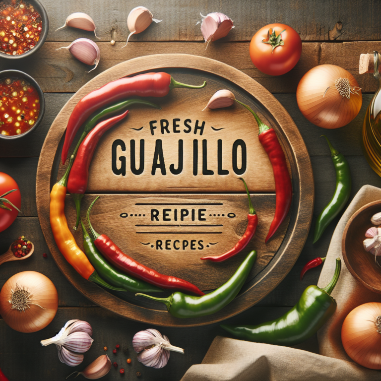 Receta Fácil de Salsa de Chile Guajillo Fresco: Auténtico Sabor ...