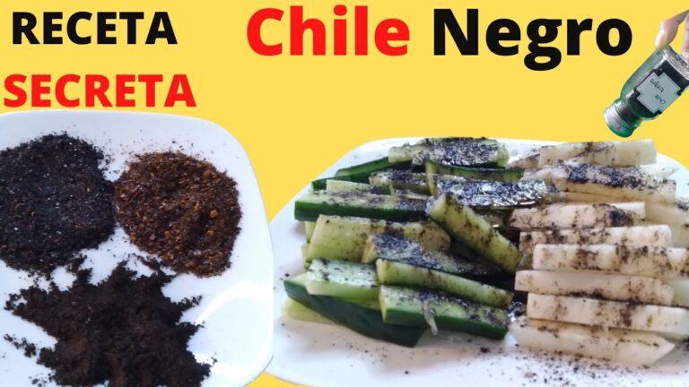 Deliciosa Receta de Salsa con Chile Negro Seco: ¡Sabor Auténtico ...