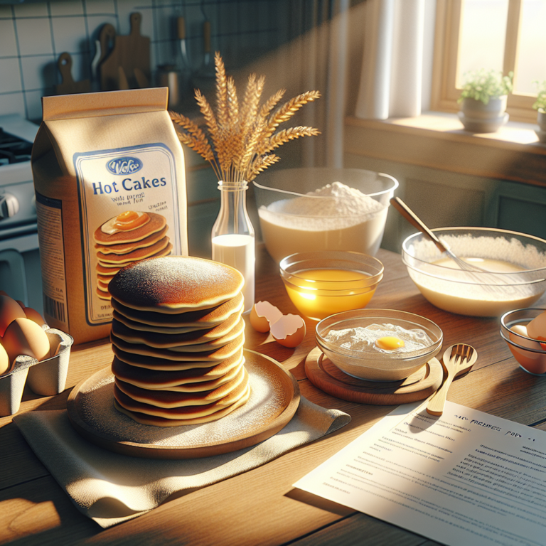 Cómo Preparar Hot Cakes Deliciosos con Harina de Trigo - Receta Fácil y ...