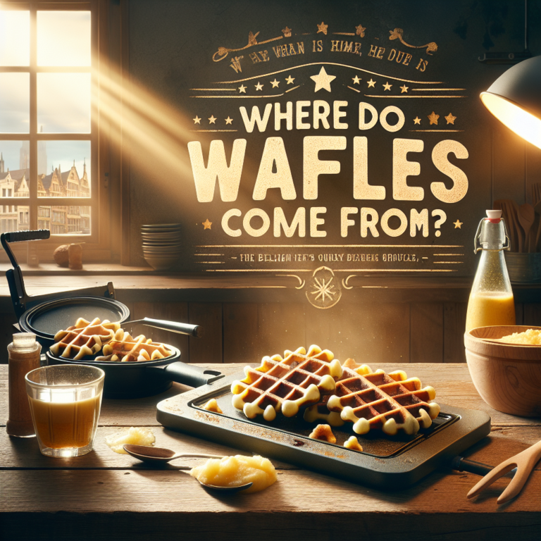 ¿De Dónde Son los Waffles? Descubre la Historia y Receta Clásica ...