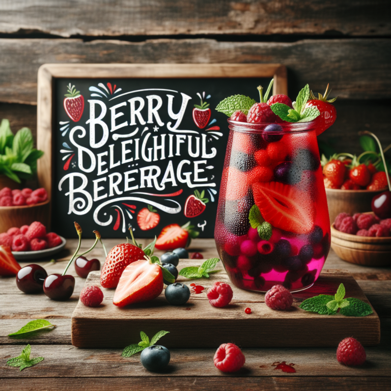 Deliciosa Bebida de Frutos Rojos: Receta Fresca y Saludable ...