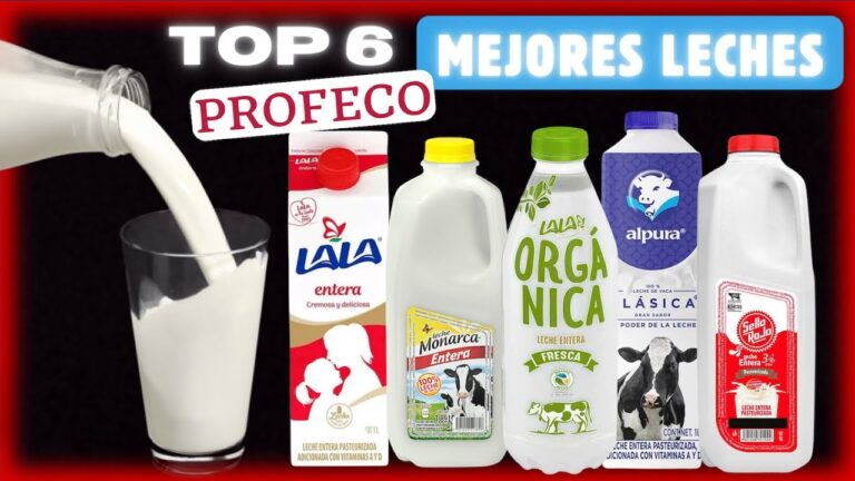 La Mejor Leche Según Profeco: Guía de Selección | Actualizado enero 2026