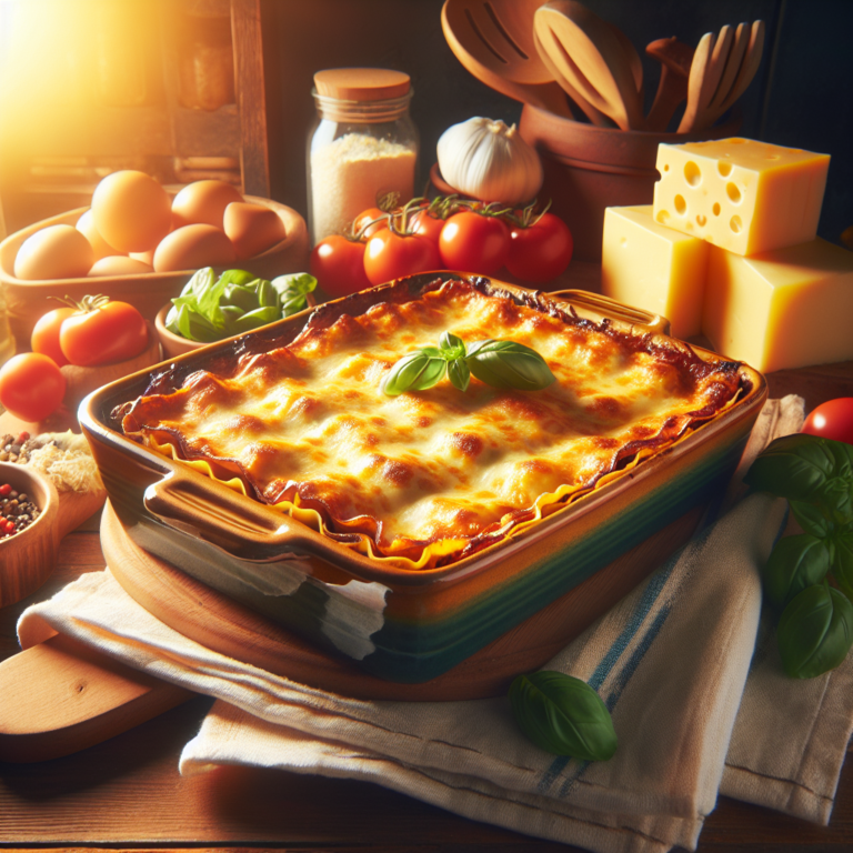 Deliciosa Lasagna Familiar: Receta Casera para Disfrutar en Casa ...