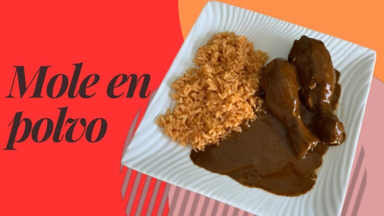 Cómo Preparar Mole en Polvo de Manera Fácil y Rápida | Actualizado ...