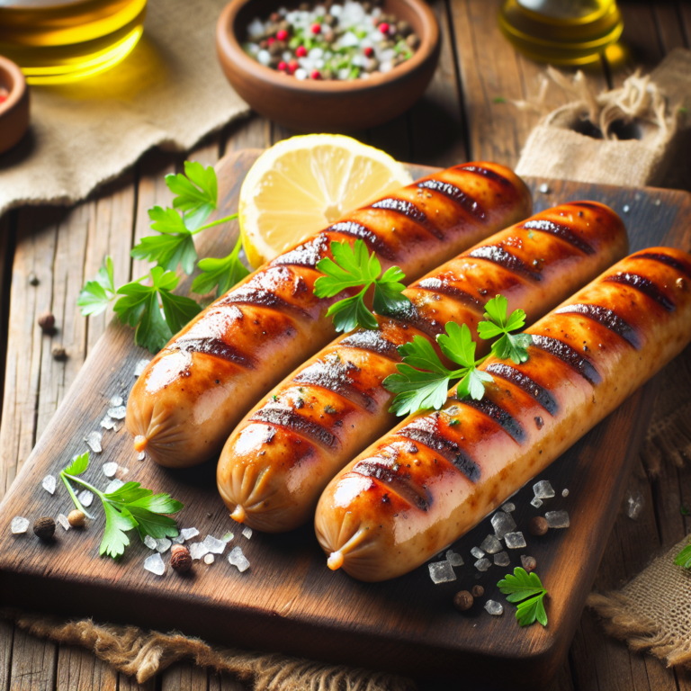 Deliciosas Salchichas para Asar de Pavo: Receta Fácil y Saludable ...
