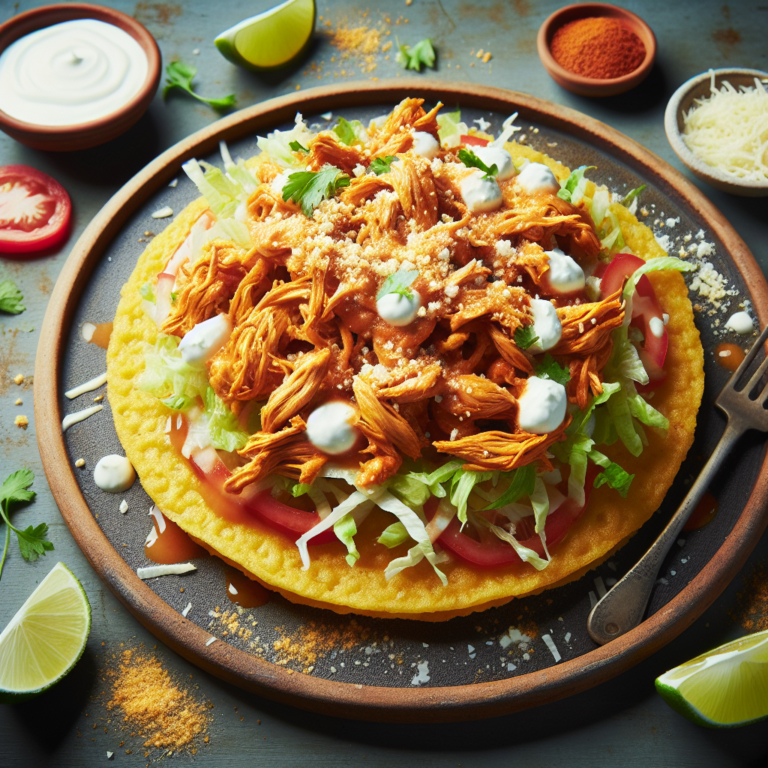 Deliciosos Sopes de Tinga: Receta Tradicional Mexicana para Deleitar tu ...