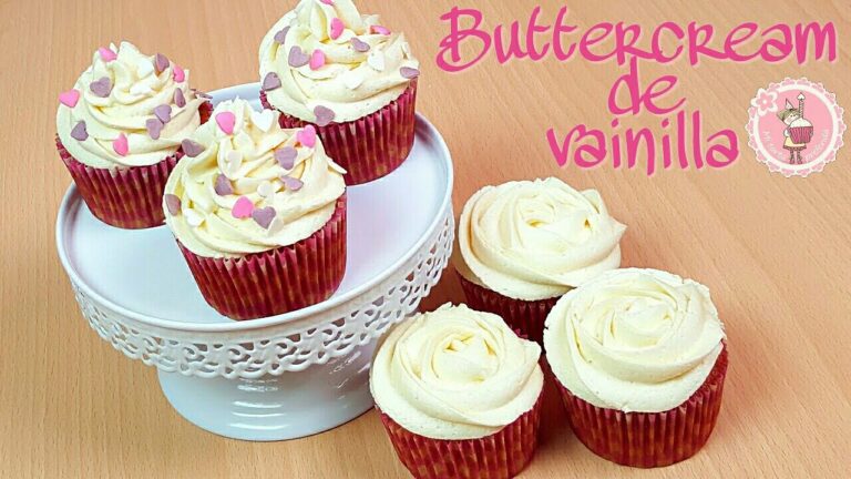 Delicioso Betún de Vainilla: Receta Fácil y Rápida para Decorar Tus ...