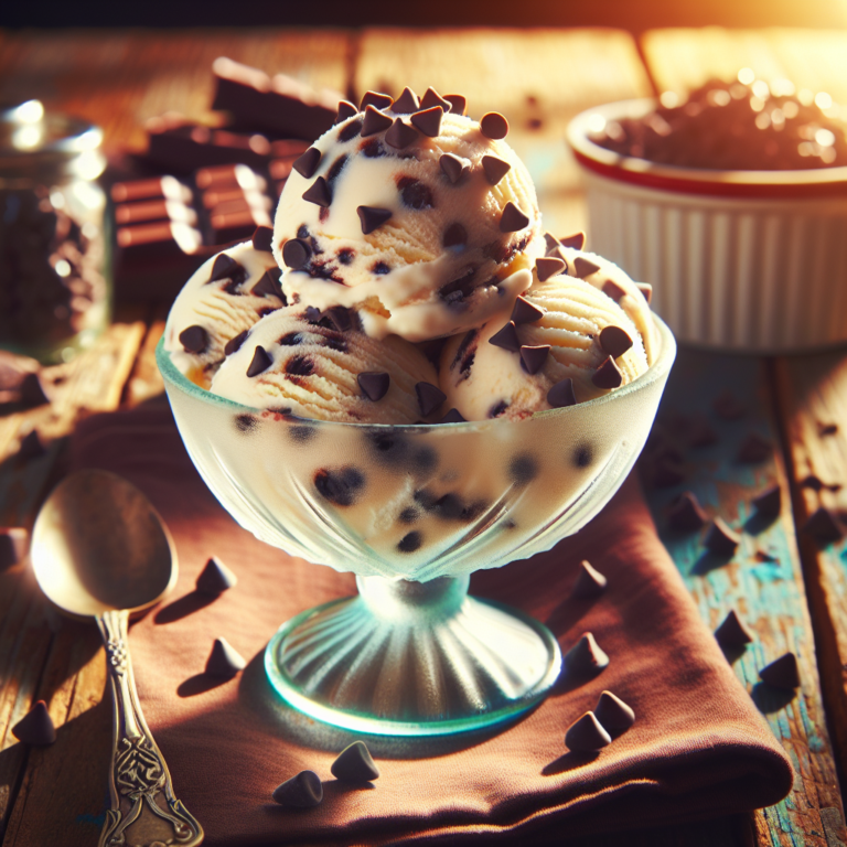Delicioso Helado de Chispas de Chocolate: Receta Fácil y Rápida ...