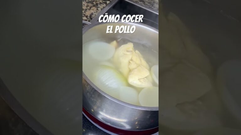 Tiempo Ideal para Hervir Pollo Perfecto | Actualizado diciembre 2025
