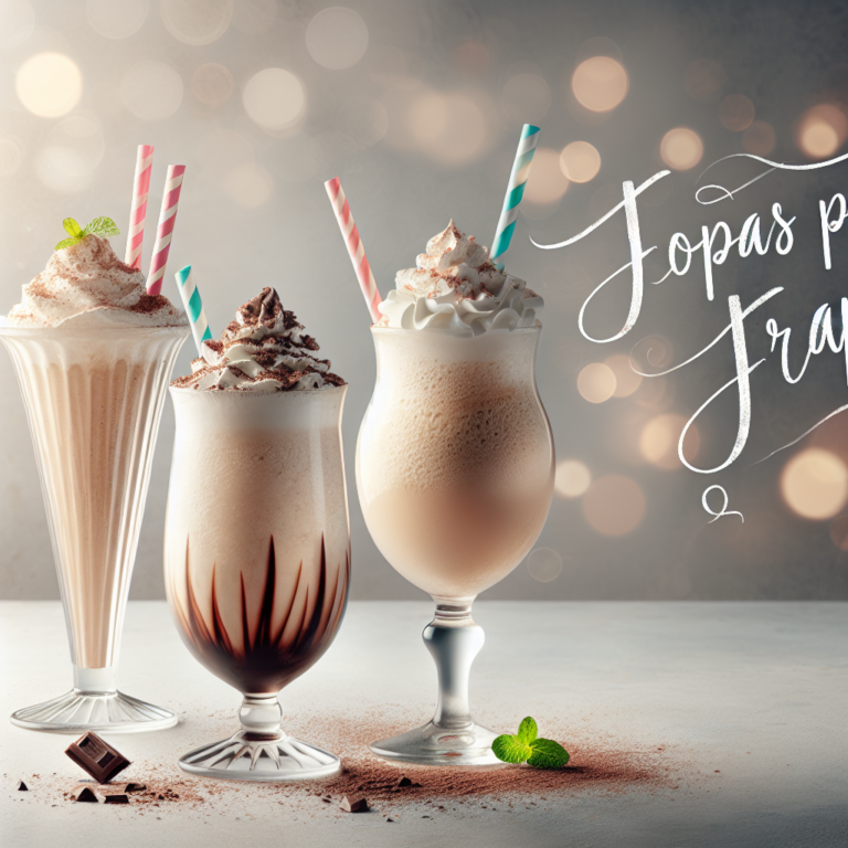 Deliciosas Copas para Frappe: Recetas y Consejos para Sorprender a ...