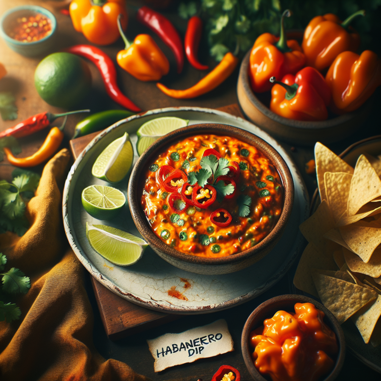 Delicioso Dip de Habanero: Receta Fácil y Picante para Sorprender ...
