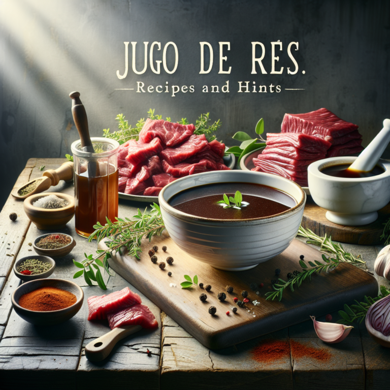 Delicioso Jugo de Res: Receta Casera Fácil y Nutritiva | Actualizado ...