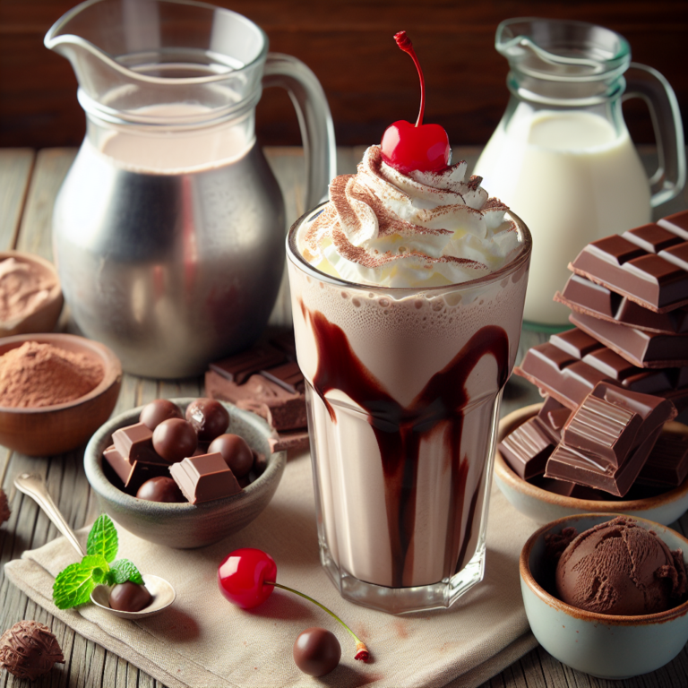 Deliciosa Malteada de Helado de Chocolate: Receta Fácil y Rápida ...