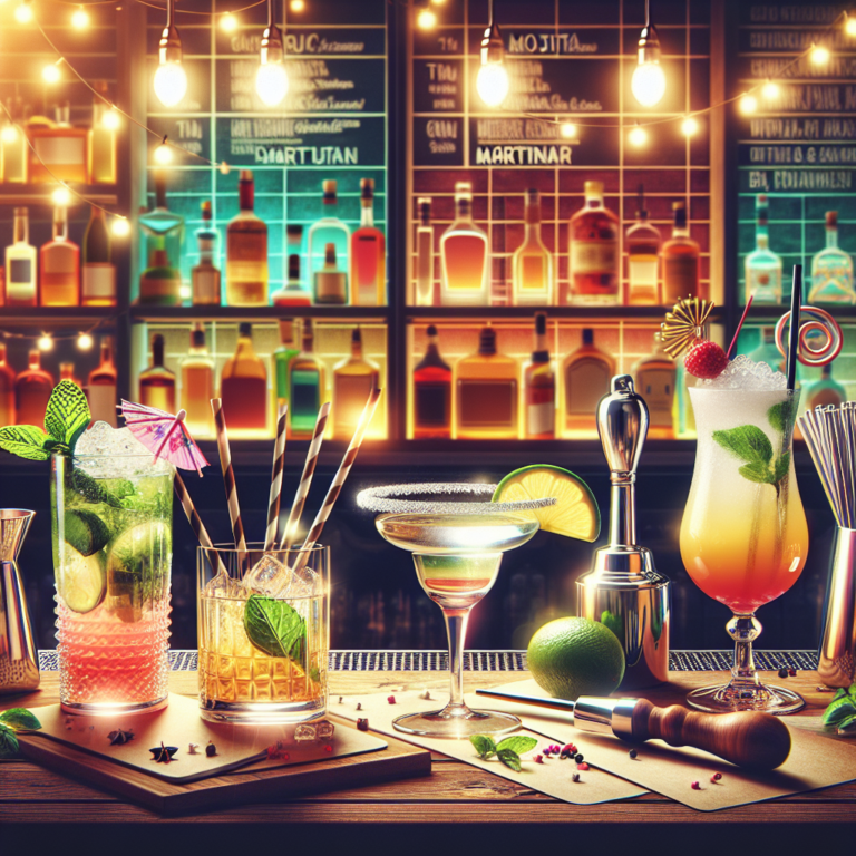 Delicioso Menú de Bebidas de Bar: 10 Recetas Irresistibles para ...