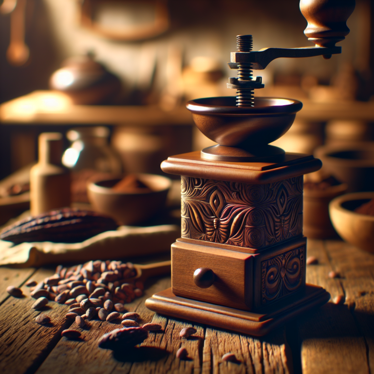 Deliciosa receta de chocolate caliente con molinillo de madera: el ...