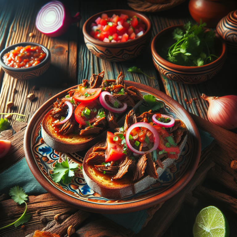 Deliciosas Tostadas Mexicanas de Carne: Receta Tradicional y Fácil ...