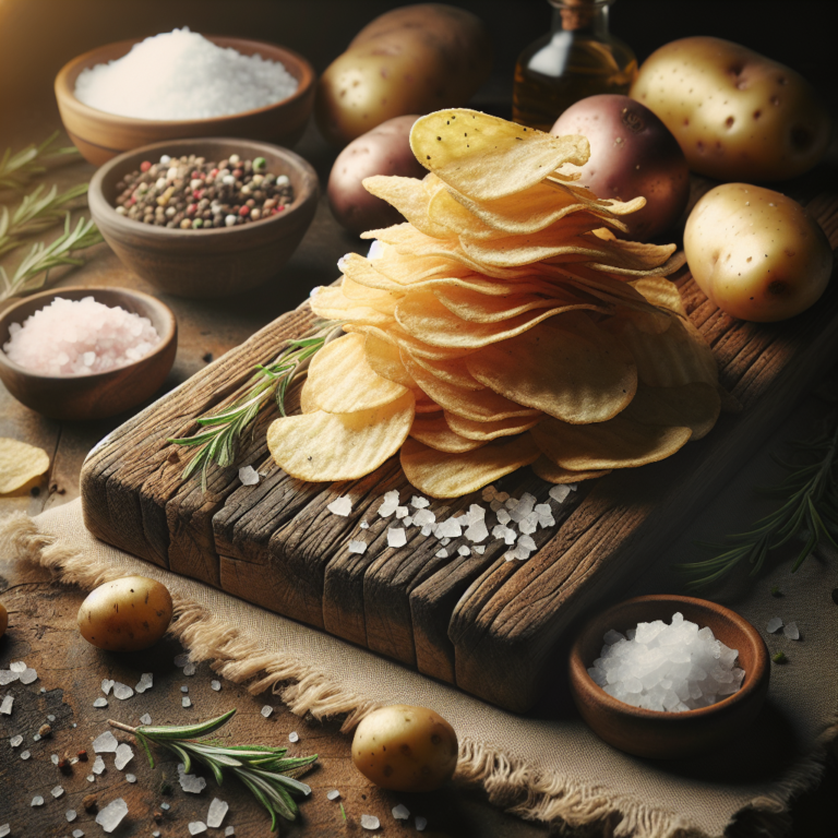 Deliciosos Chips de Sal de Mar: Receta Fácil y Crujiente para Snack ...