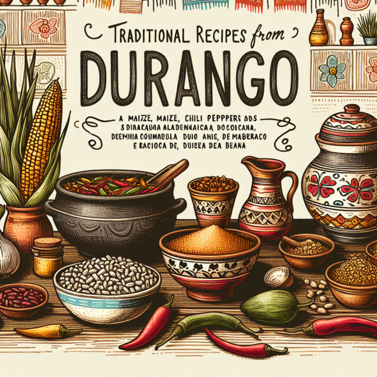 Deliciosas Recetas de Comida Típica de Durango: Sabores Auténticos de ...