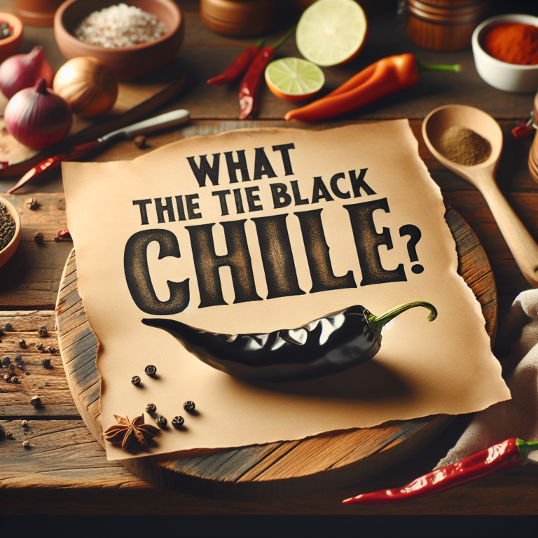 ¿Cuál es el Chile Negro? Descubre Recetas Deliciosas y Su Usos en la ...
