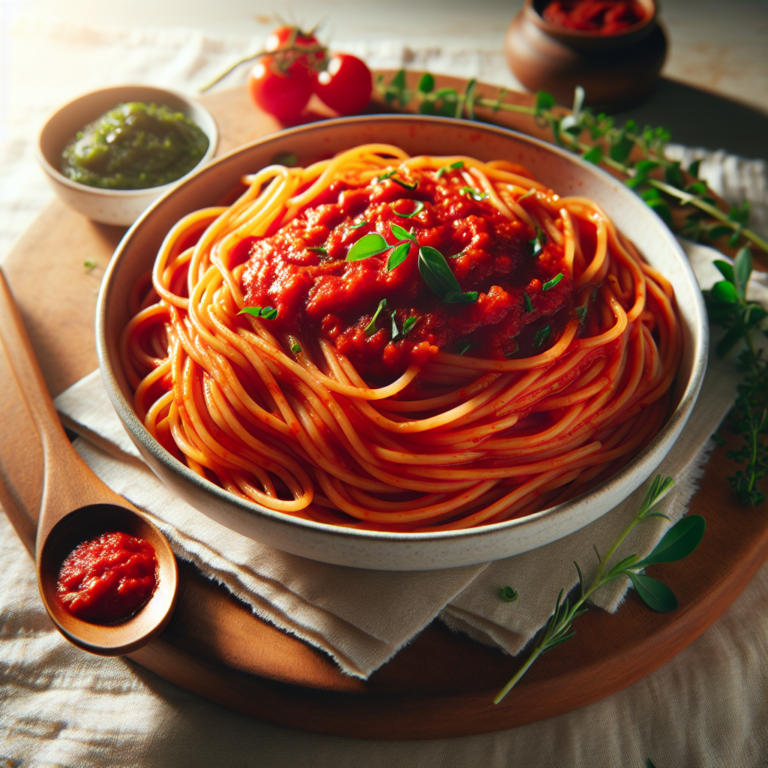Deliciosos Espagueti Rojo con Puré de Tomate del Fuerte: Receta Fácil y ...