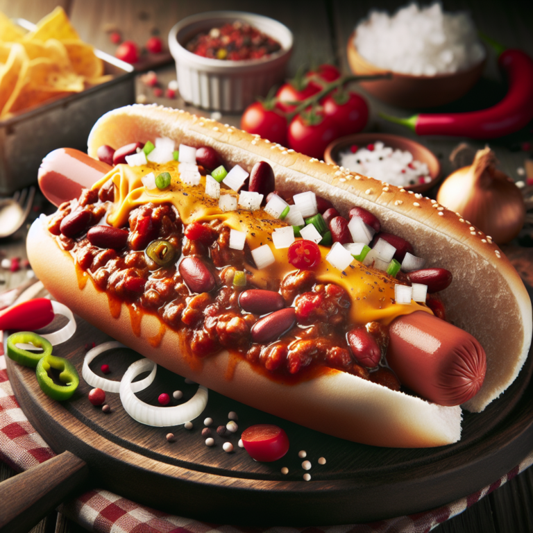 Delicioso Hot Dog con Chili: Receta Fácil y Rápida para Disfrutar ...