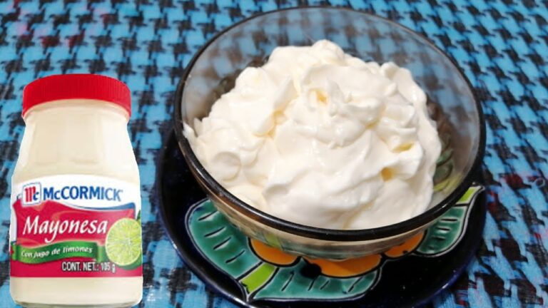 Descubre los Ingredientes de la Mayonesa McCormick: Receta Fácil y ...