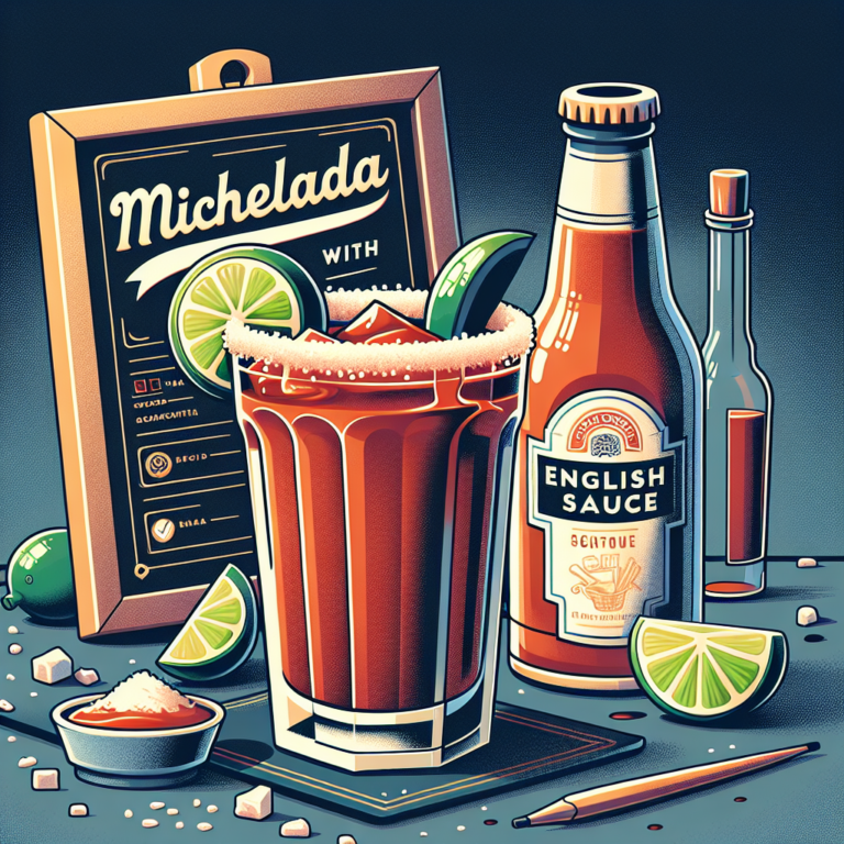 Receta de Michelada con Salsa Inglesa: Disfruta este Refrescante Cóctel ...