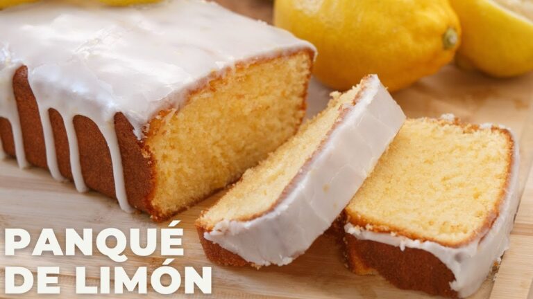 Delicioso Panque De Limón Receta Fácil Y Rápida Para Sorprender A