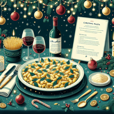 Deliciosa Pasta Navideña con Queso: Receta Fácil y Rápida para estas ...