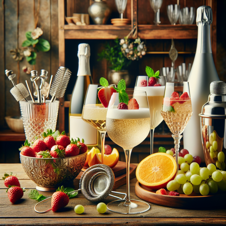 Deliciosos Cocteles con Vino Blanco Espumoso: Recetas Refrescantes para ...